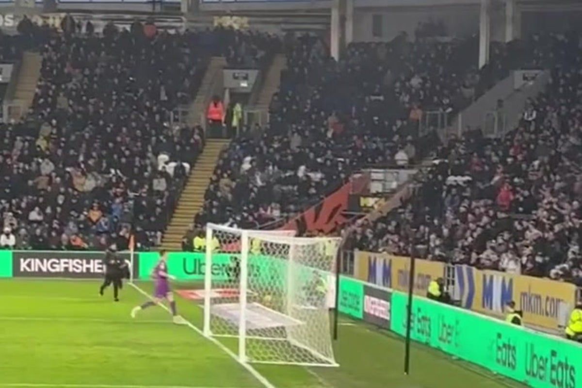 Watch: Squirrel’s chaotic pitch invasion stops…