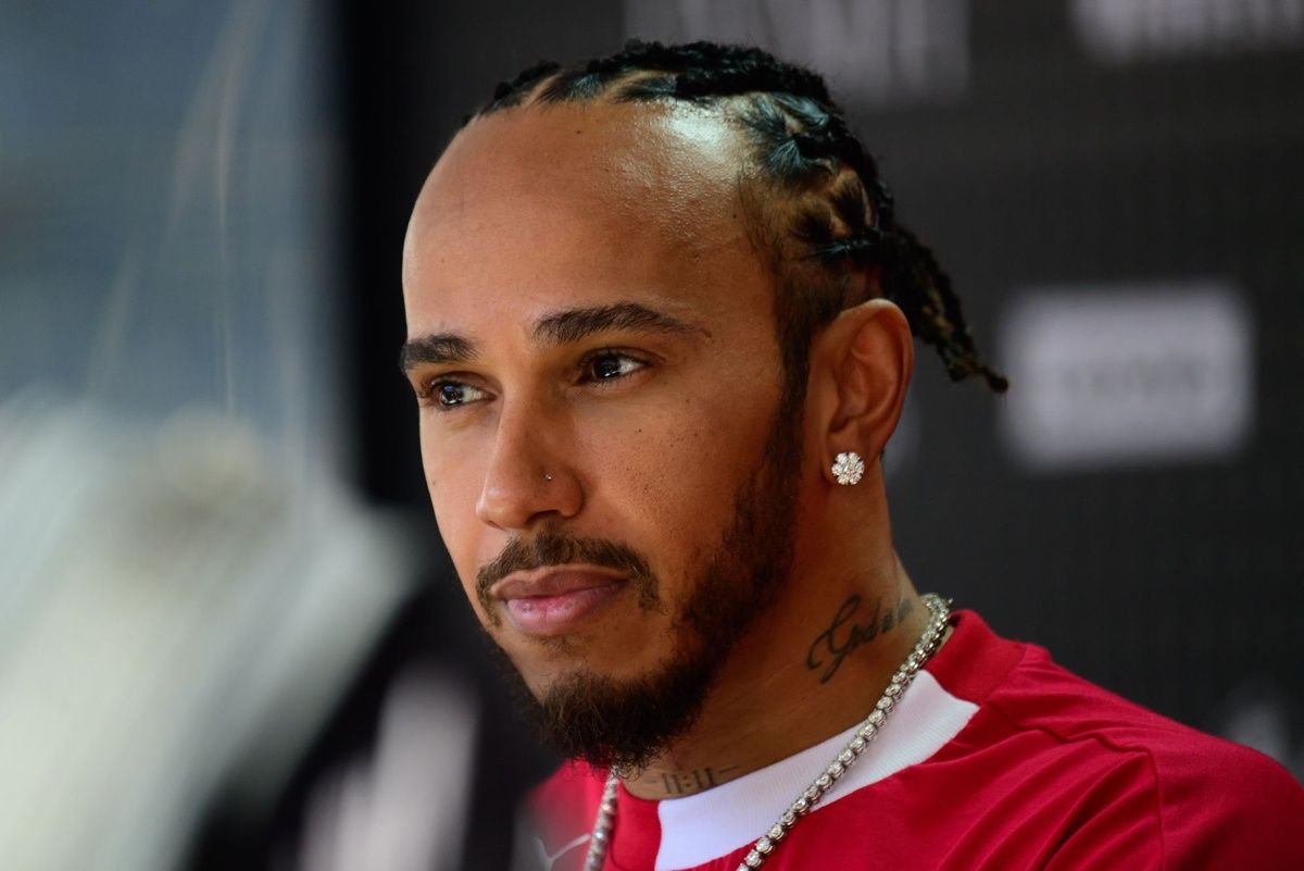 Lewis Hamilton spotted with Kim Kardashian at Super…