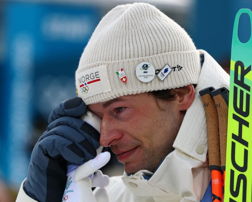 Norwegian biathlete wins Winter Olympics bronze and…