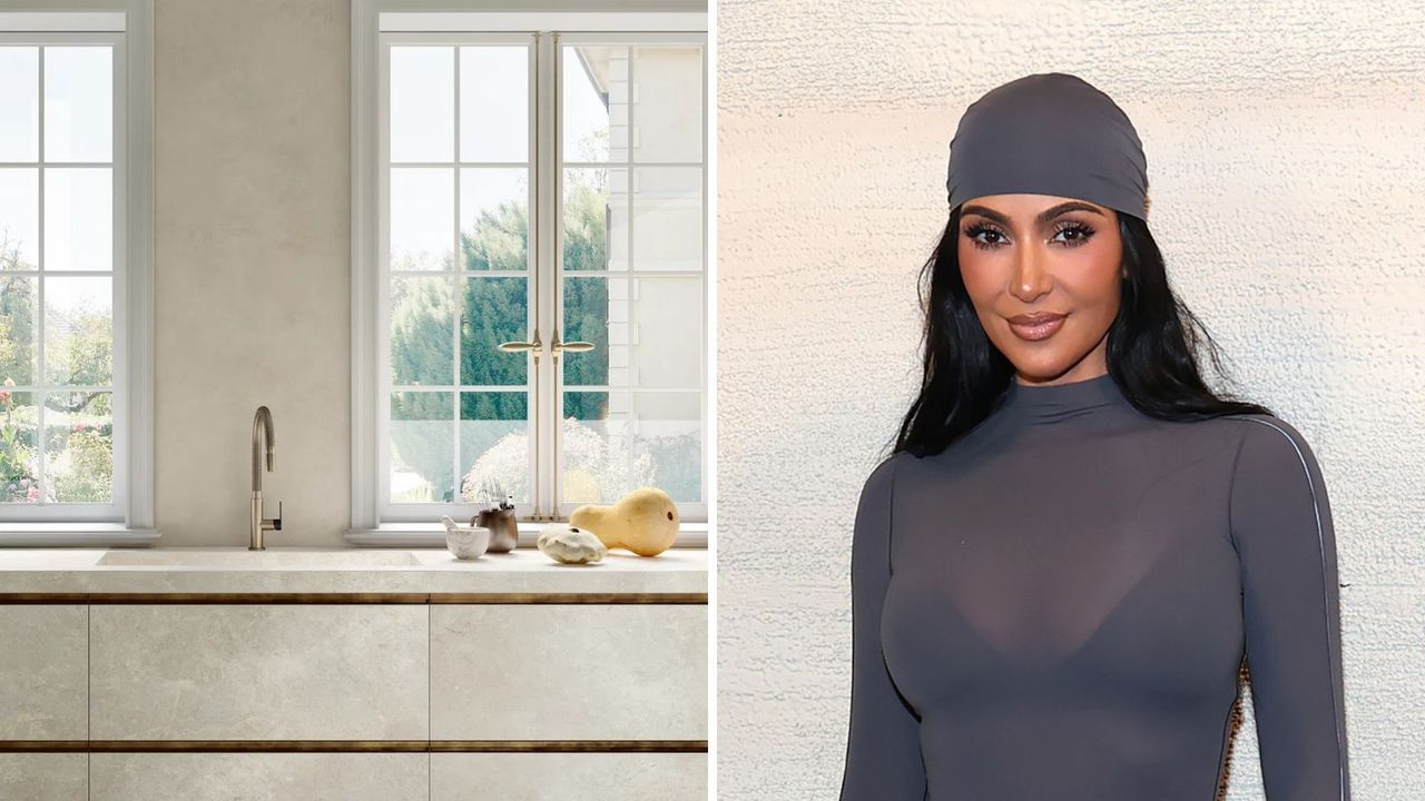 How Kim Kardashian Made A Tired Kitchen Color Palette…