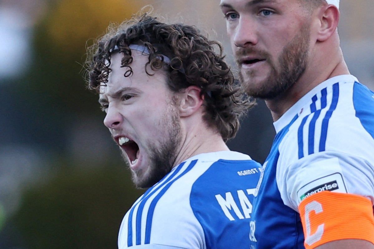 Luke Matheson relishing limelight of Macclesfield’s…