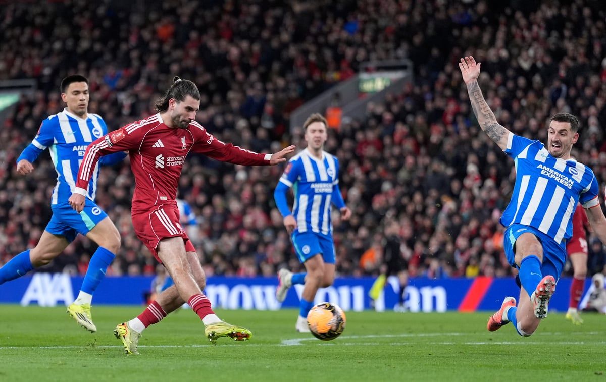 Liverpool vs Brighton LIVE: FA Cup latest score, match…
