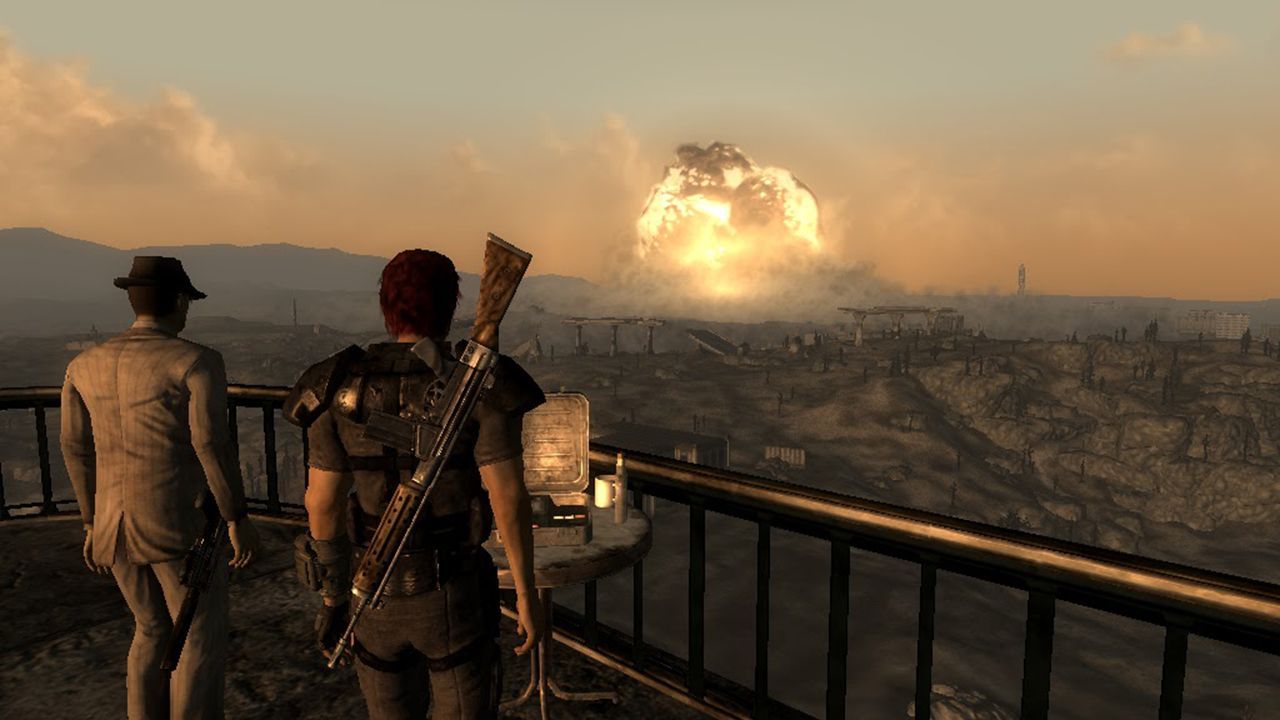 The White House is a radioactive crater in Fallout 3…