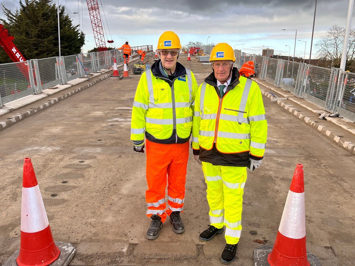 Gallows Corner flyover: End in sight for motorists…