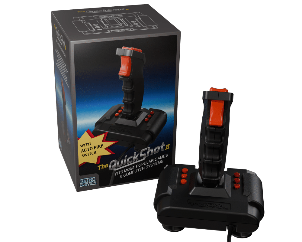 The QuickShot II joystick review – 80s clicks and…