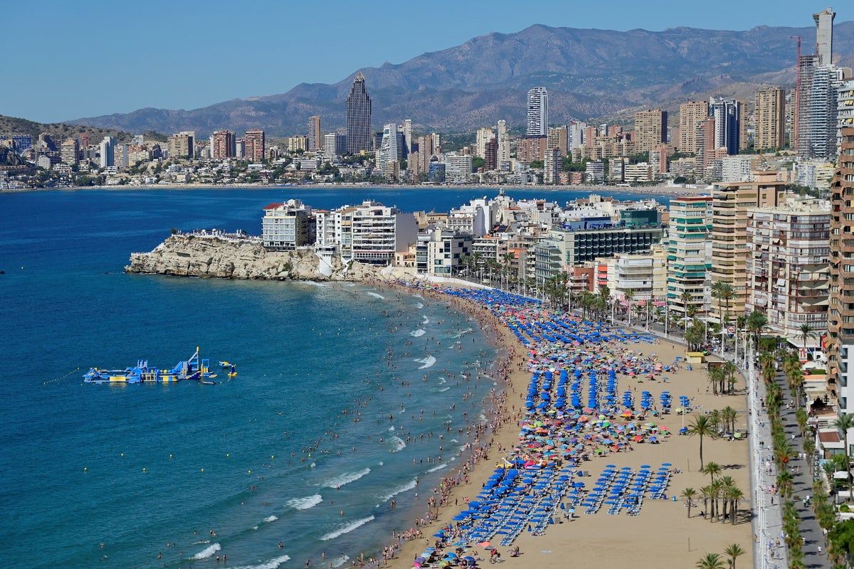 Two British men arrested in Benidorm after ‘staging…