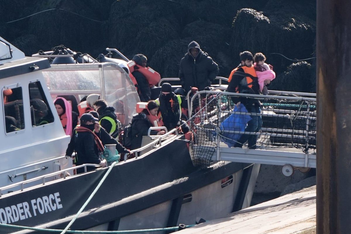 Highest number of small boat Channel crossings this…