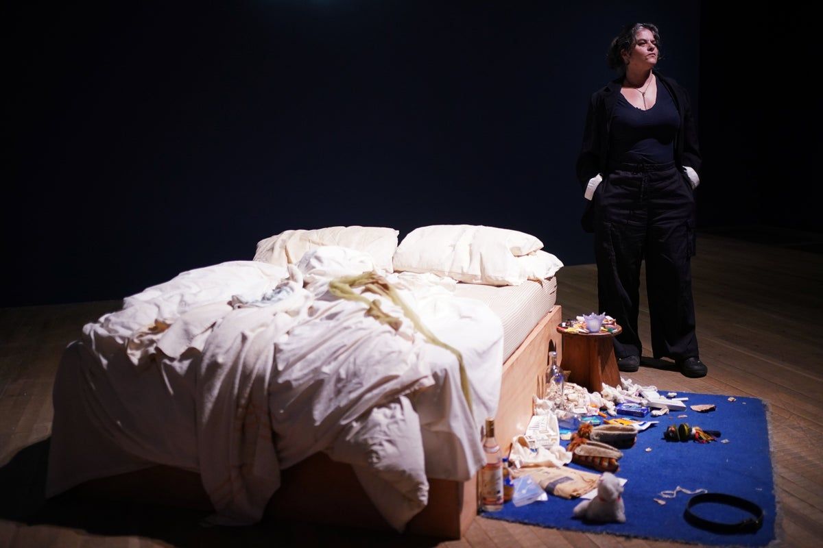 Artist Dame Tracey Emin says My Bed installation is…