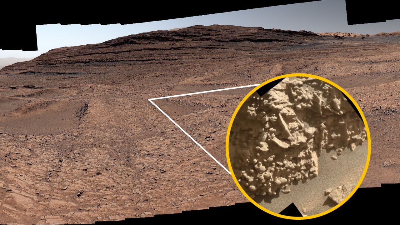 Giant 'spiderwebs' on Mars contain tiny egg-like…