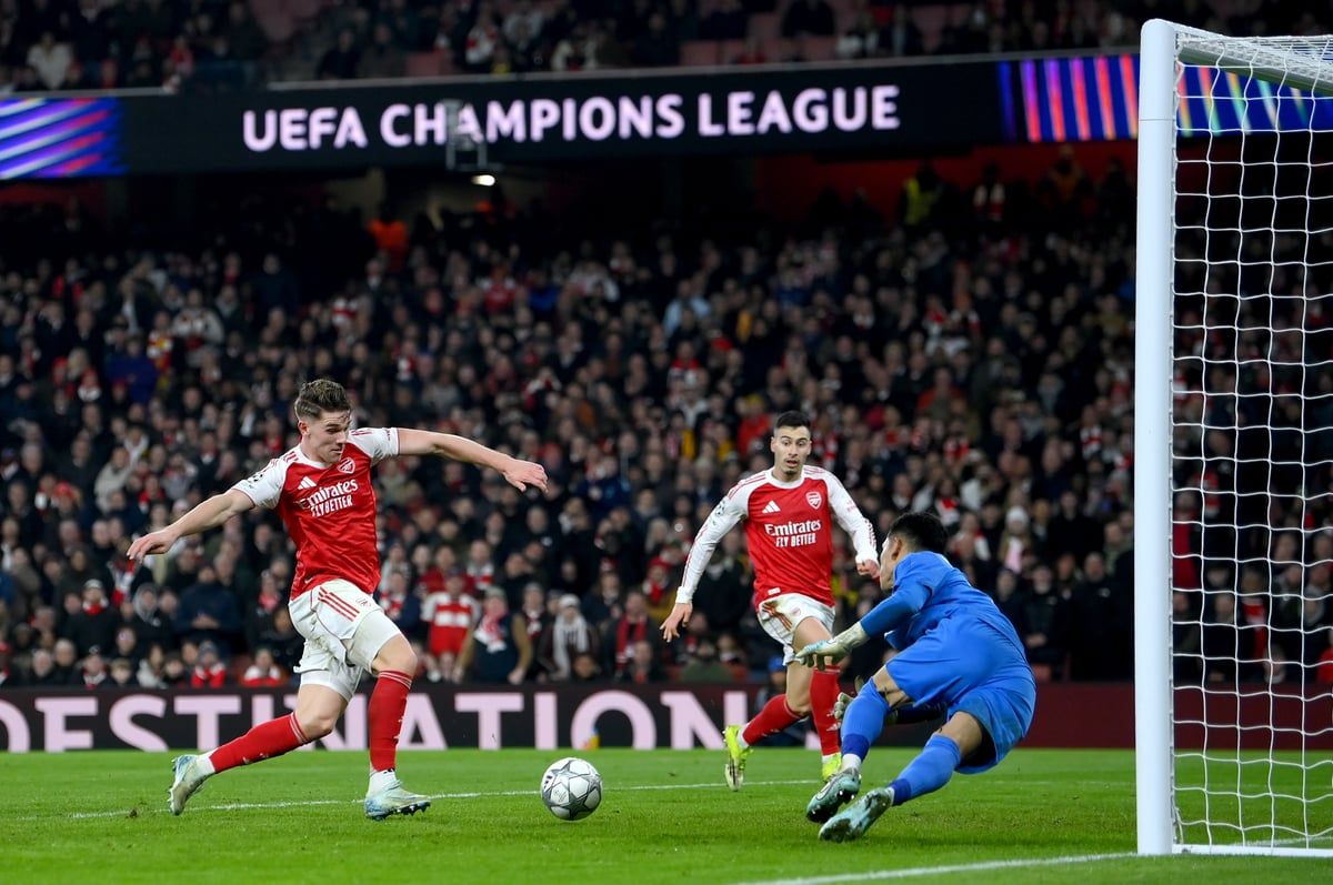 Arsenal 'clear favourites' to win Champions League…