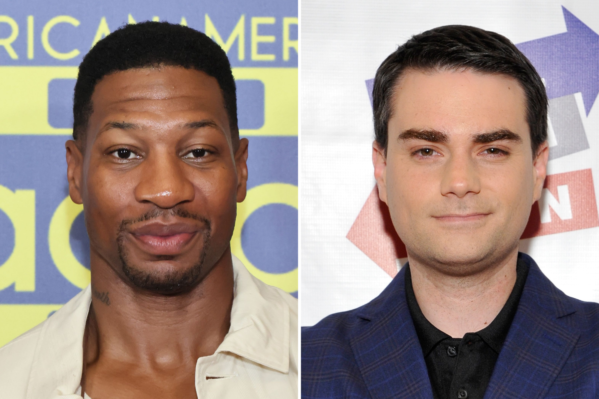 Jonathan Majors teams with right-wing pundit Ben…