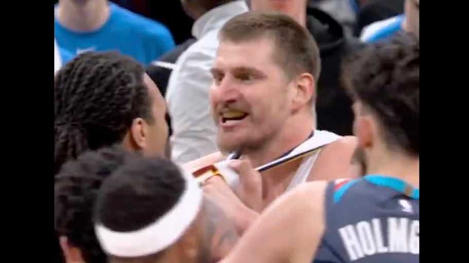 Sports Illustrated - Nikola Jokic’s Death Stare During…