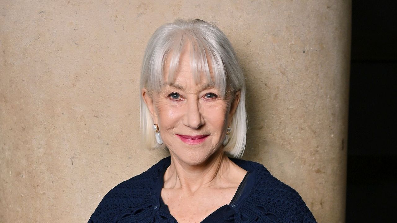 Helen Mirren’s navy cardigan is the spring piece to…