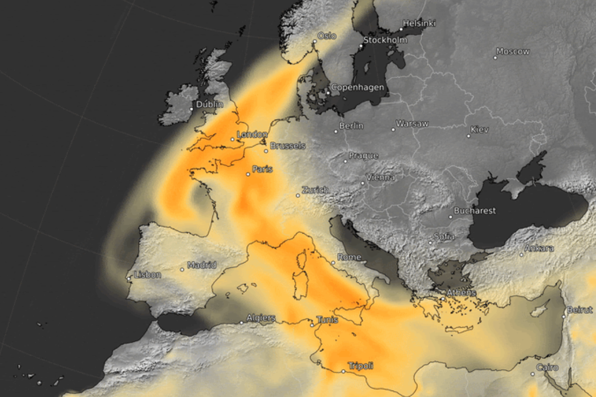 ‘Intense’ Saharan dust storm to sweep into Europe this…