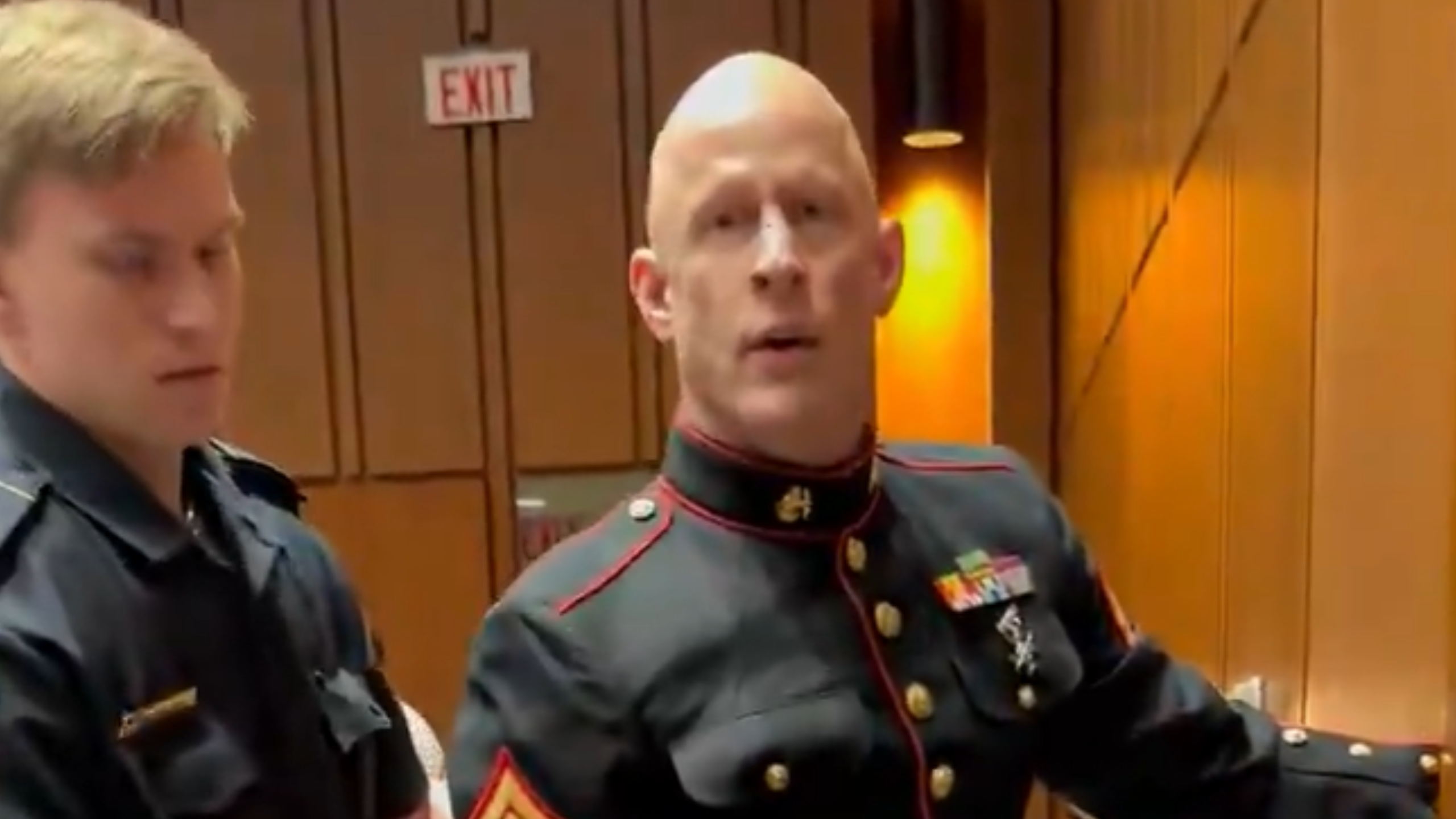 6 Photos of Brian McGinnis: Marine Veteran's Arm…