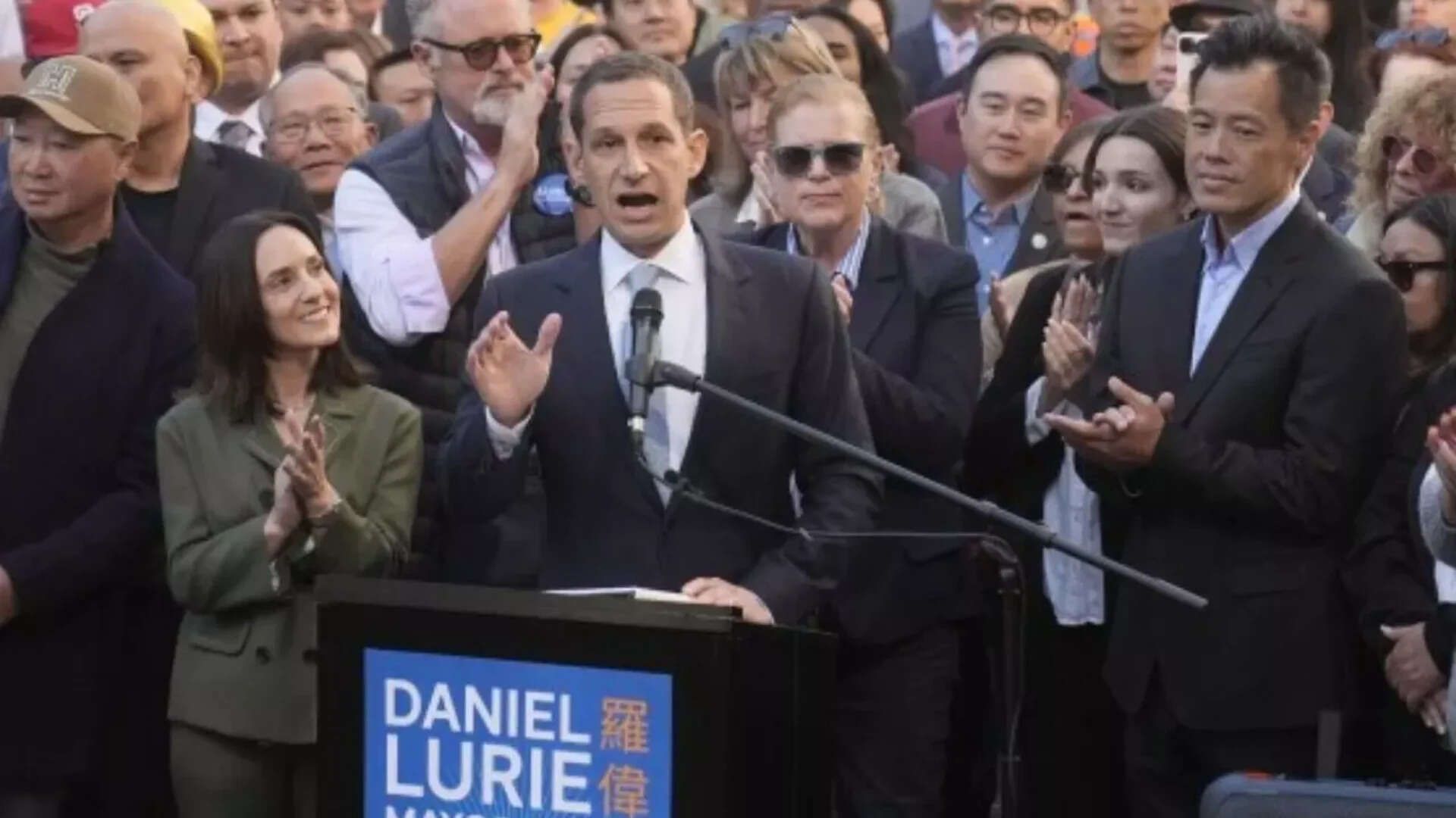 Watch: San Francisco mayor’s security detail attacked…