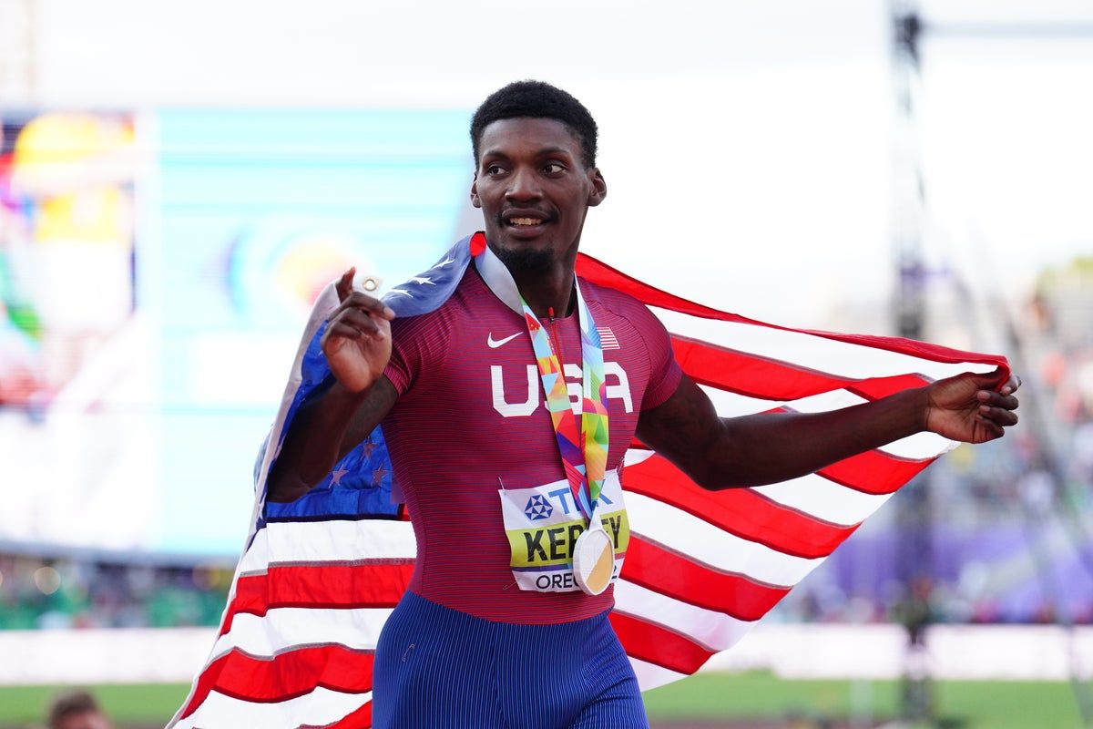 Former world champion sprinter receives two-year ban…