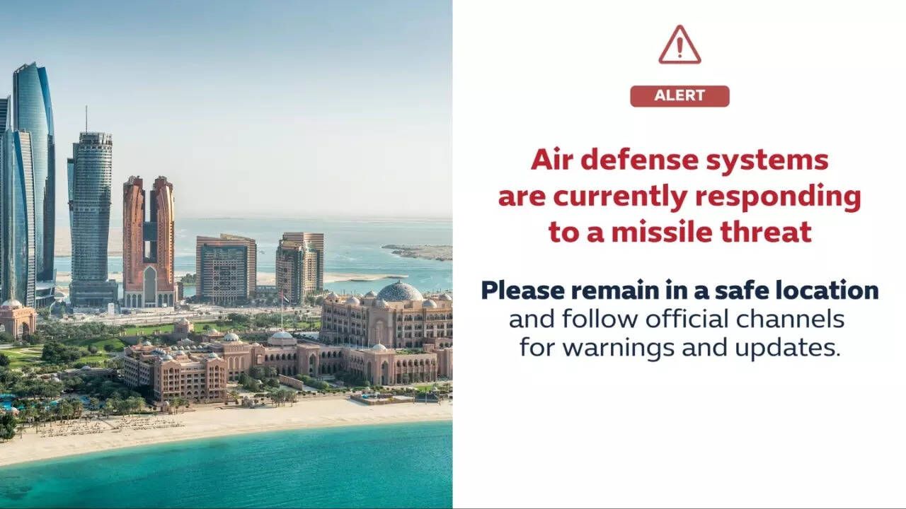 UAE issues high alert in Abu Dhabi as defence…