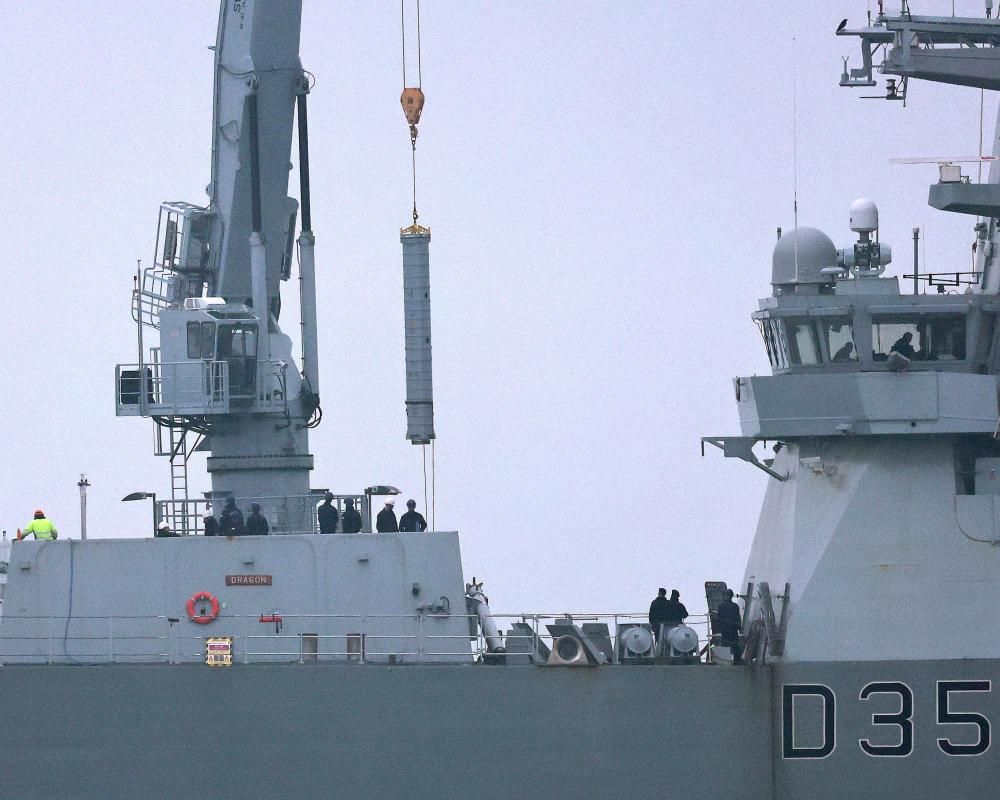 HMS Dragon will head to Cyprus in next couple of days,…