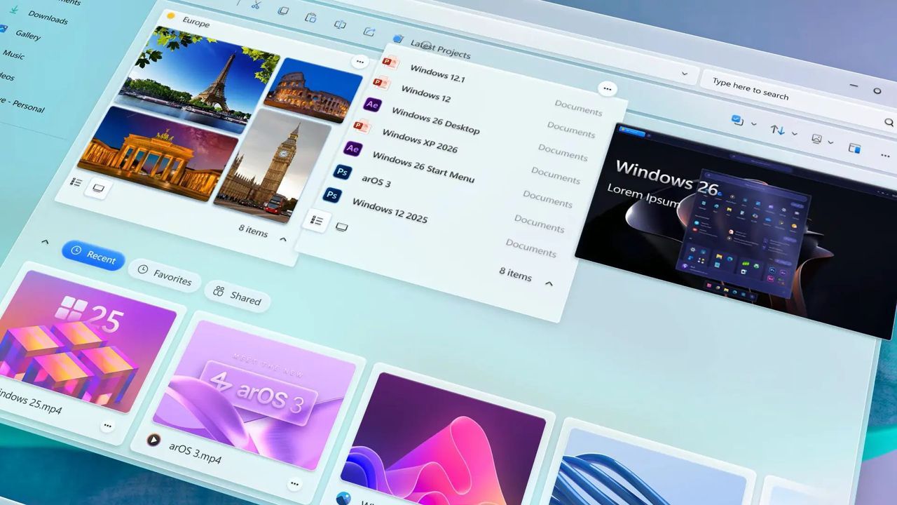 I love this modern take on Microsoft's File Explorer…