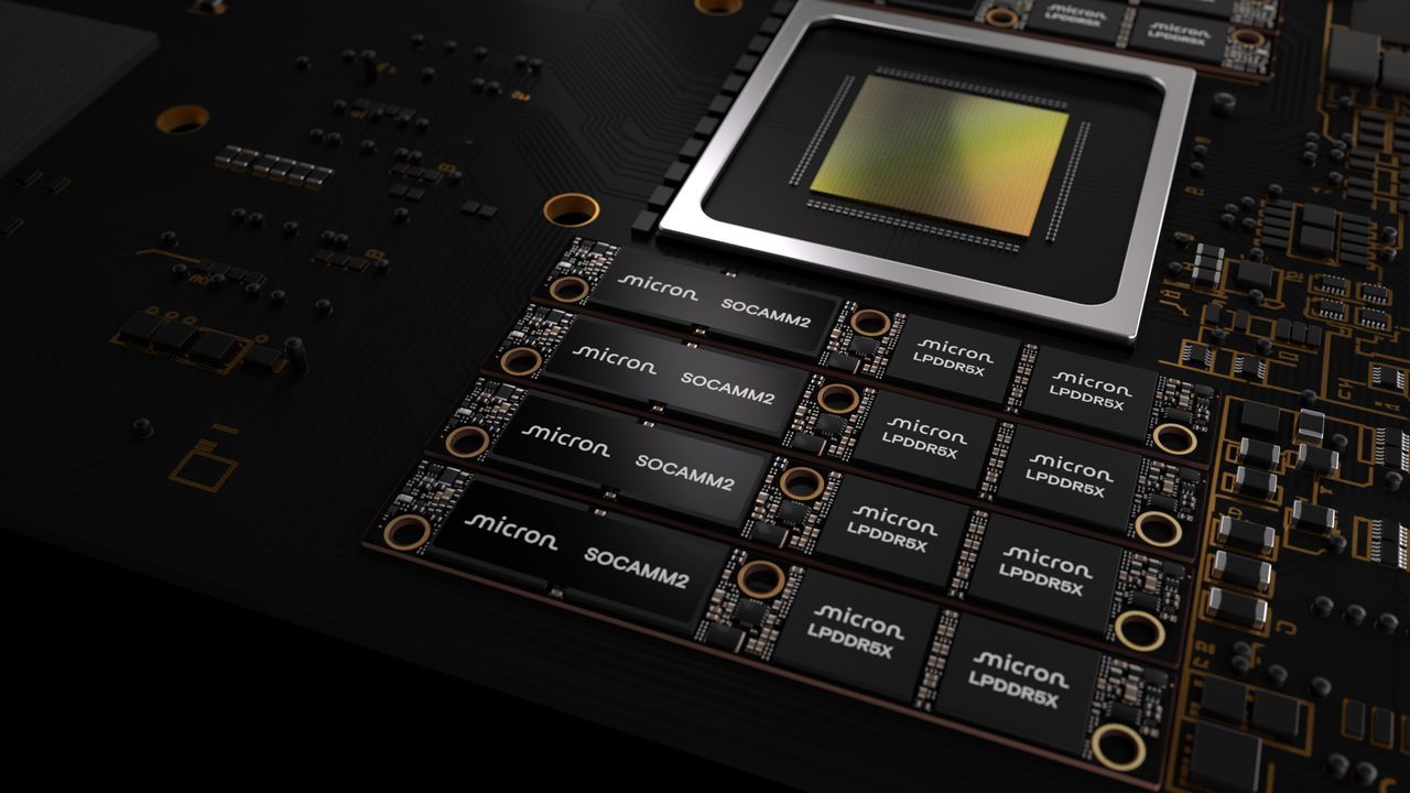 Micron launches a 256GB SOCAMM2 memory module using 64…