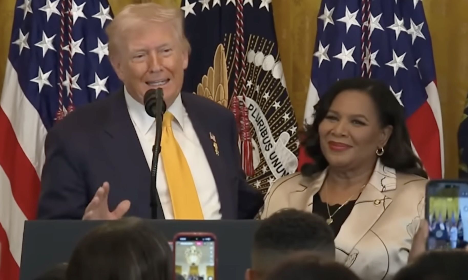 Did Donald Trump Flirt With Alice Johnson? POTUS…