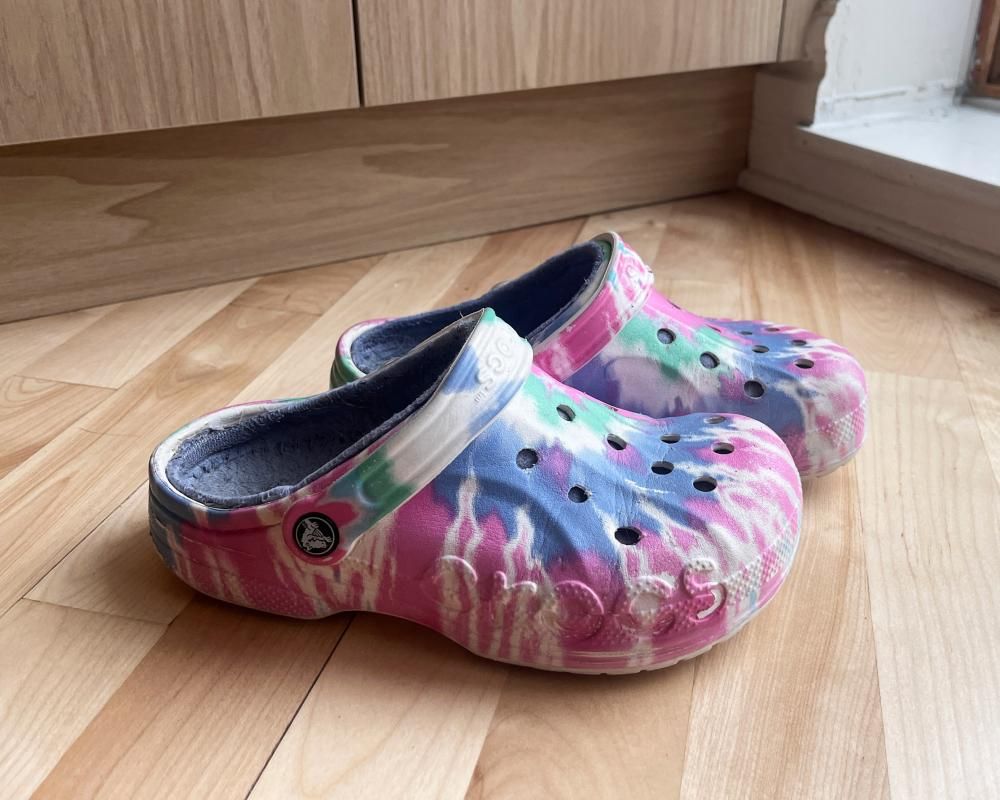 The best house shoes might be fuzzy Crocs. Yes, really