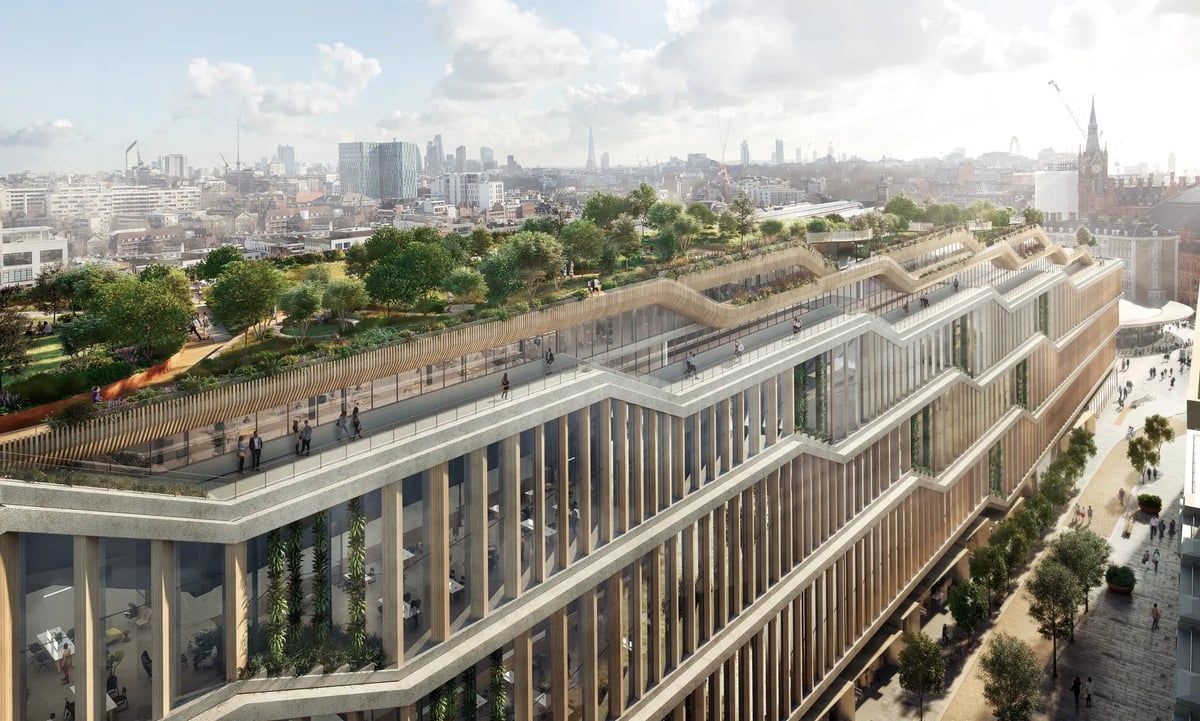 Google's huge office building next to Kings Cross will…