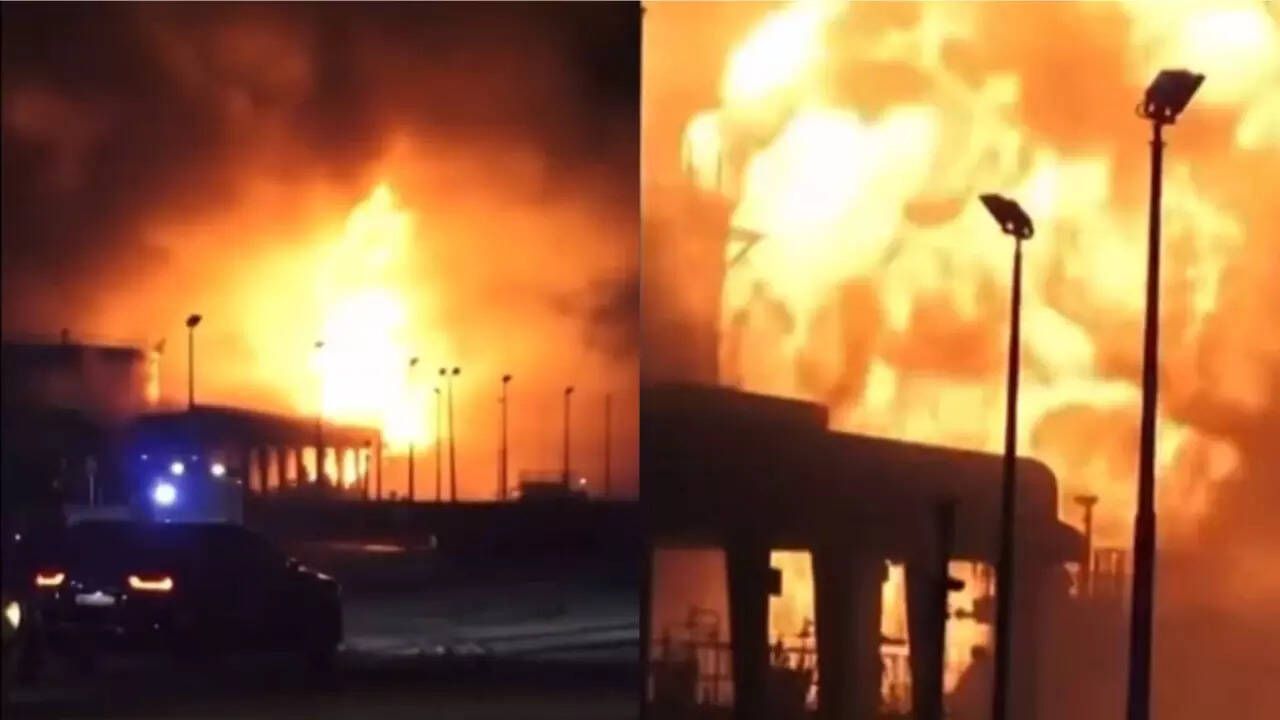 Bahrain news: Drone strike sparks fire at airport fuel…