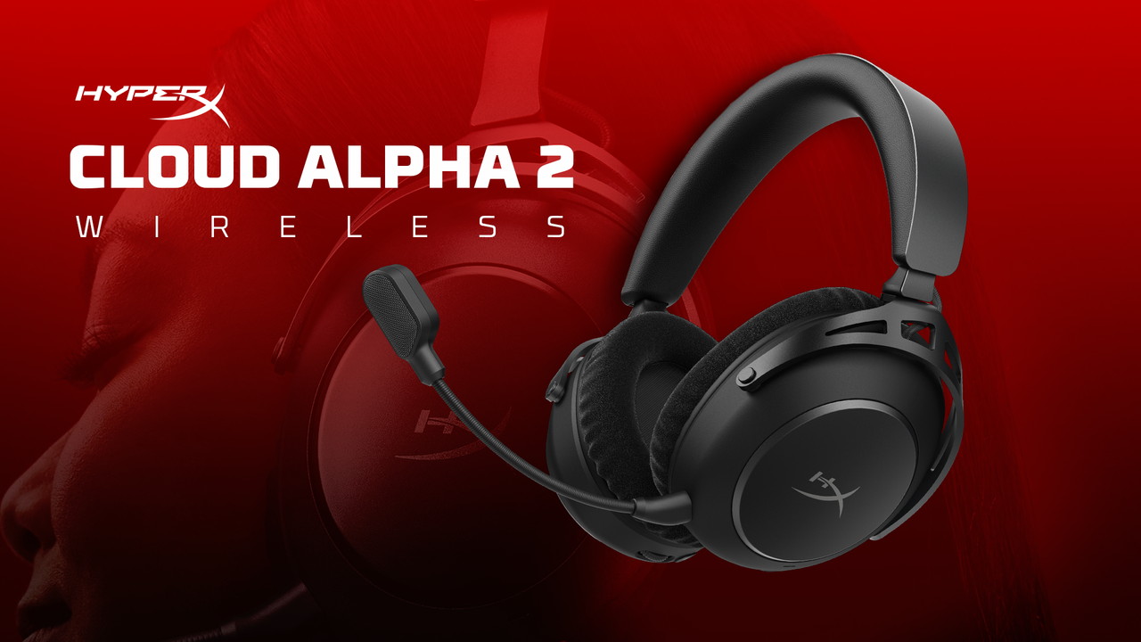 Win one of 5 HyperX Cloud Alpha 2 Wireless headsets…