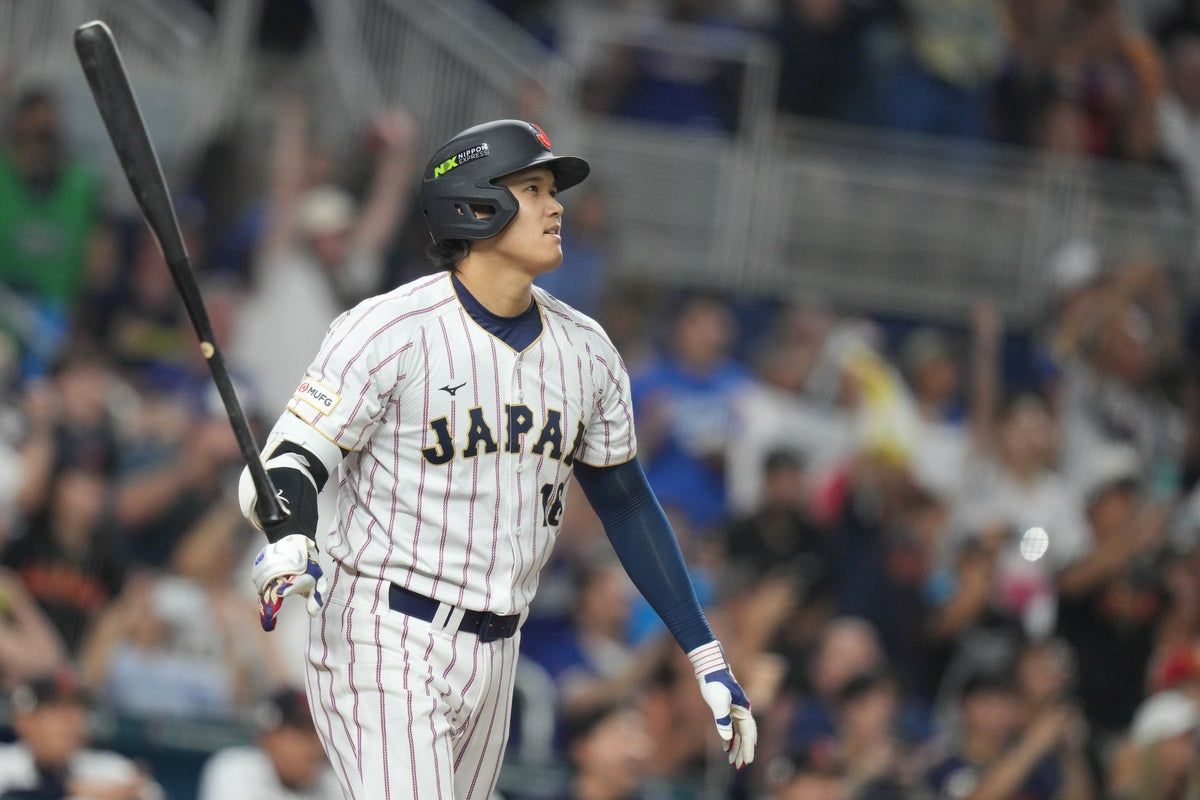 Shohei Ohtani, Ronald Acuña Jr. combine for first WBC…