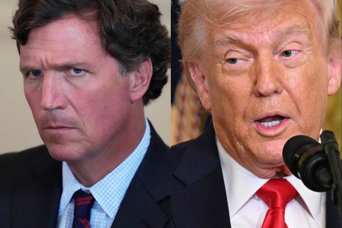 Tucker Carlson says Trump’s Justice Department is…