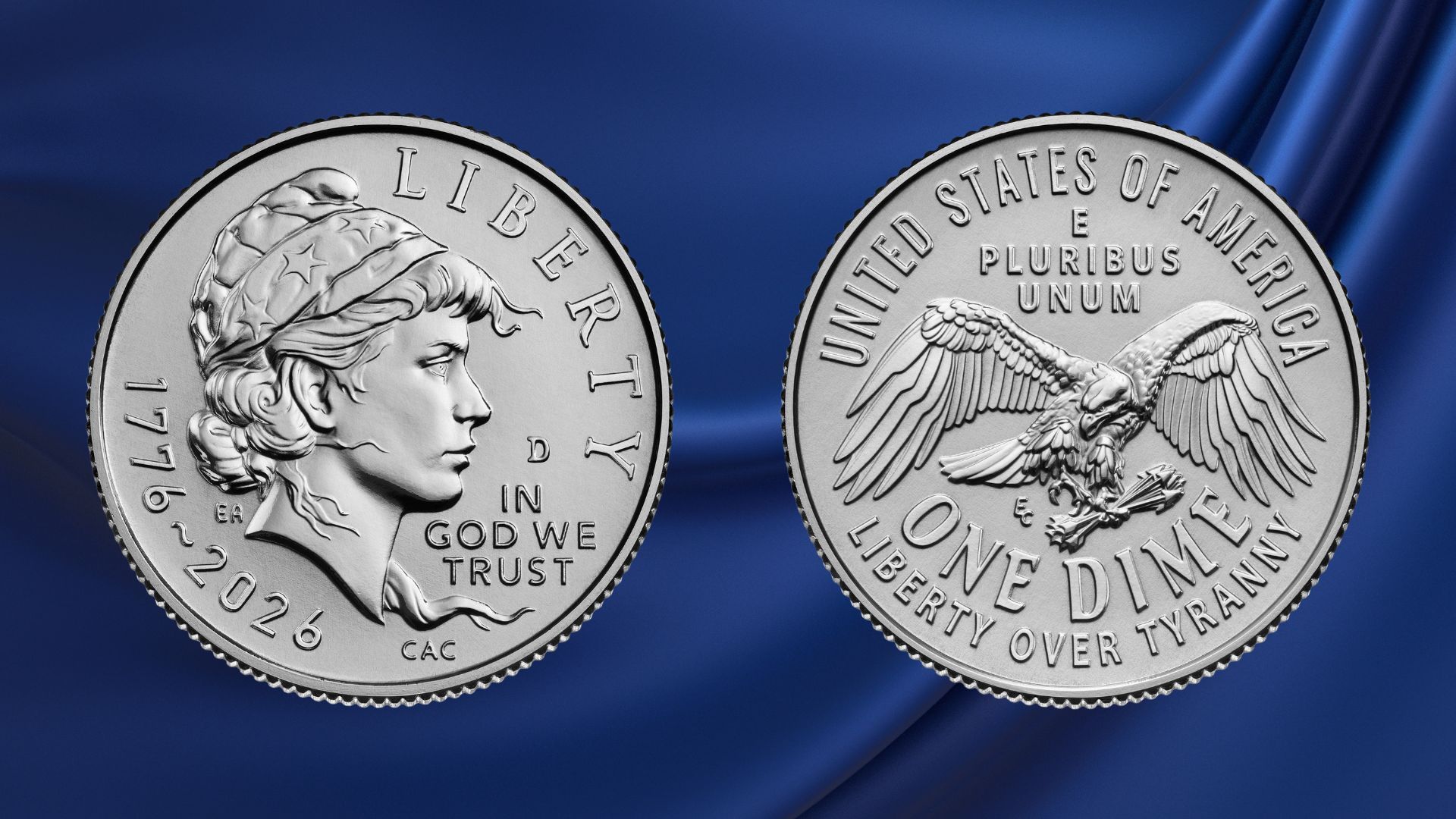 Blunder of US 250th Dime Design: Eagle Clutches Arrows…