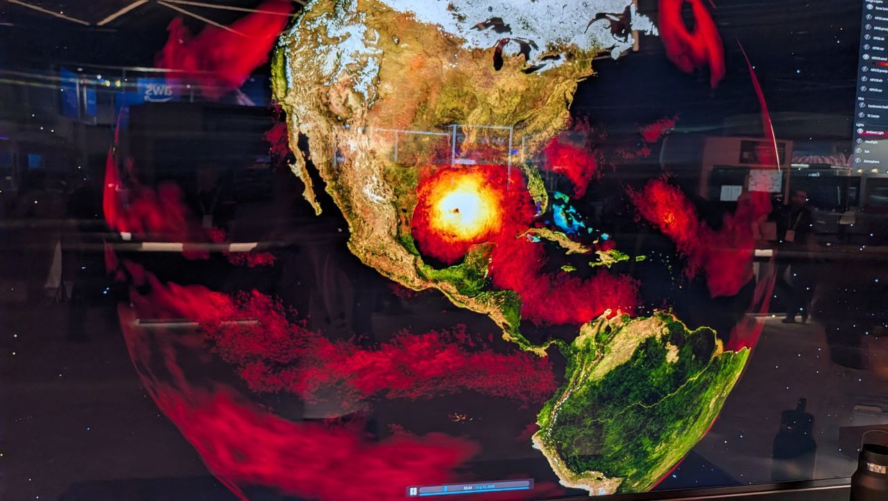 Nvidia's Earth-2 models, including 'climate in a…