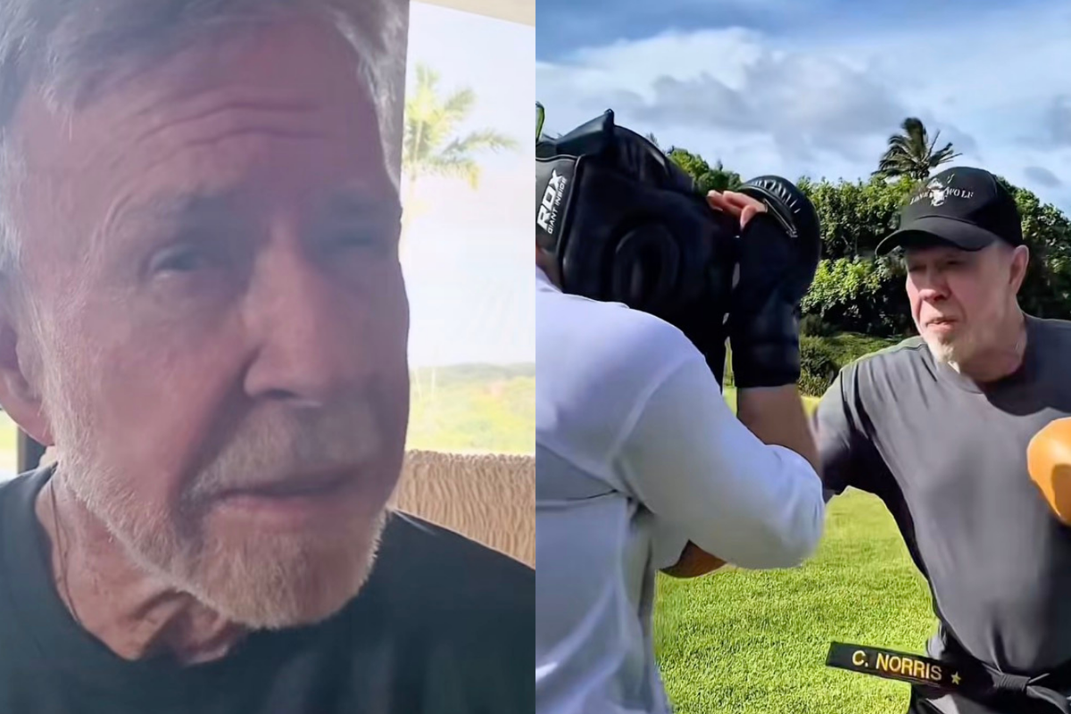 Chuck Norris was boxing as he celebrated 86th birthday…