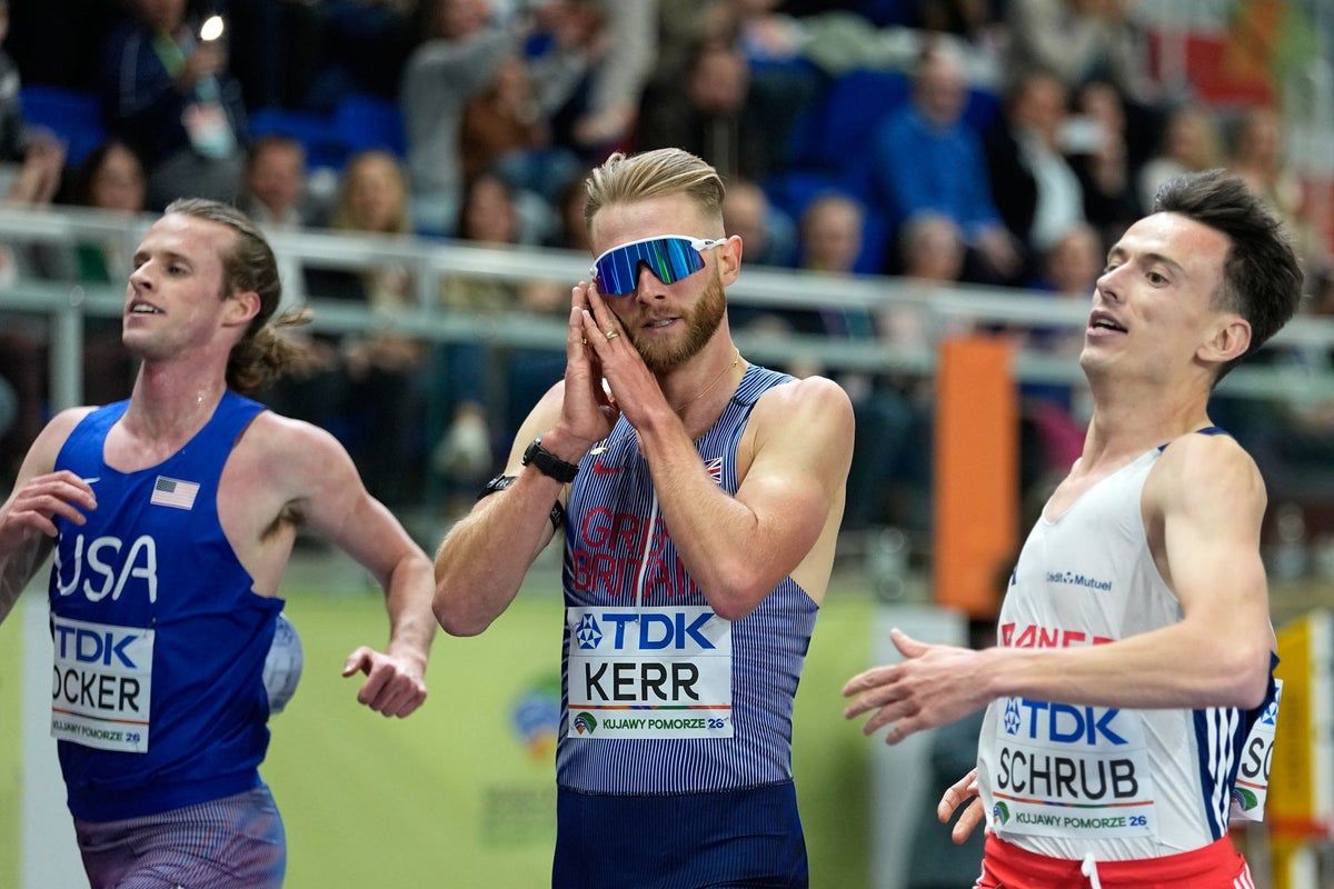Josh Kerr defeats rival Cole Hocker to reclaim 3,000m…