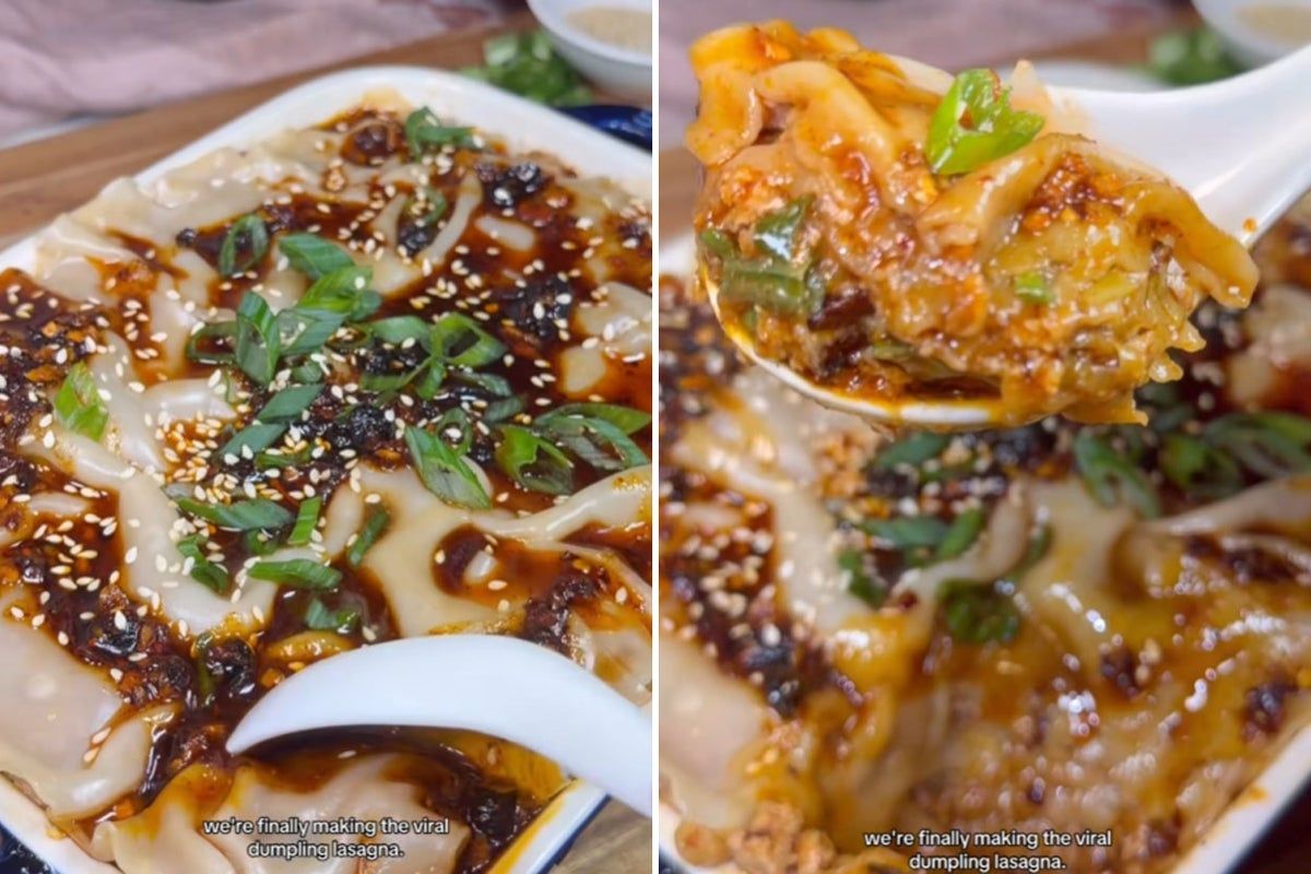 How to make dumpling lasagne – the ‘genius’ viral…