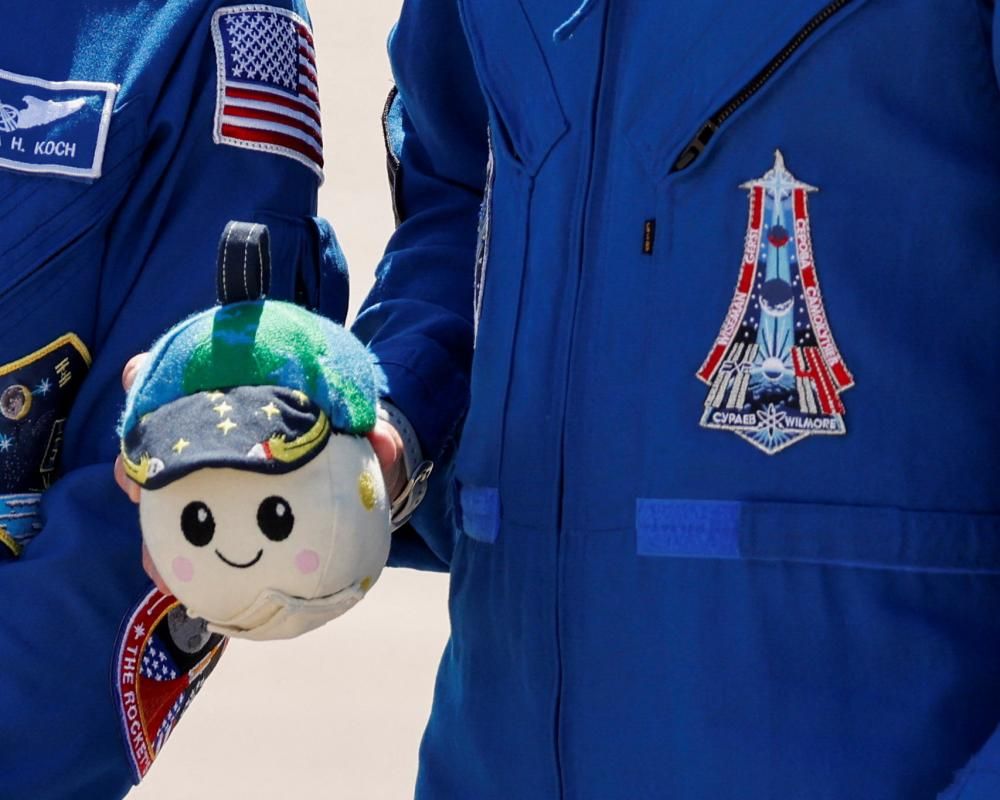 Eight-year-old space lover’s plushie shoots for moon…