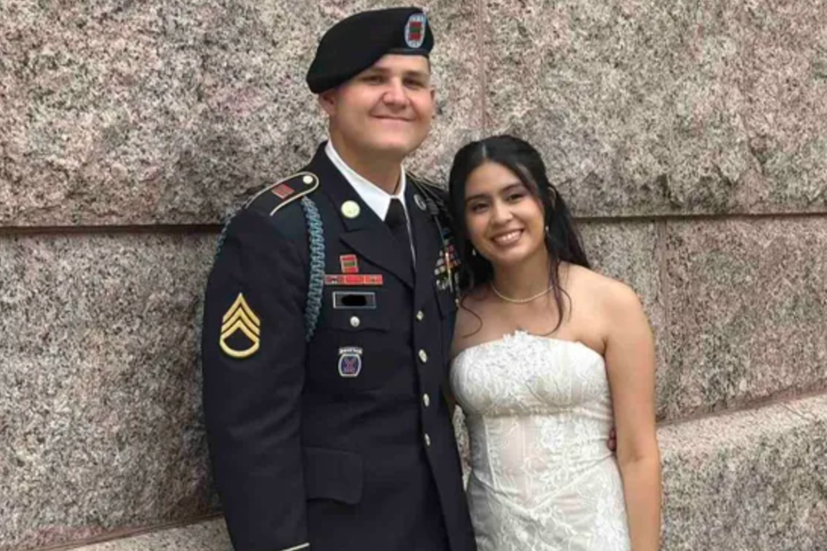 ICE arrests newlywed army sergeant’s wife hours after…