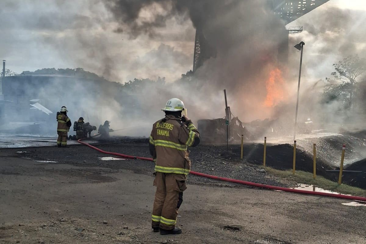 One dead after huge explosion below Panama Canal bridge