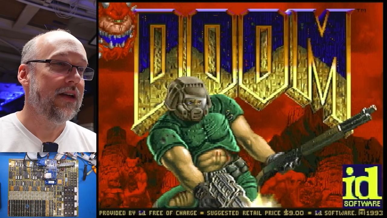 Tech enthusiast gets Doom to run on a 40-year-old…