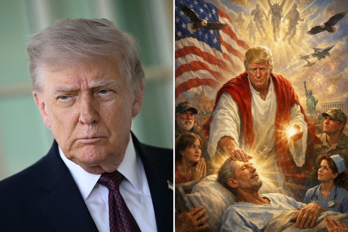 If Trump’s AI Jesus depiction isn’t a red line for his…