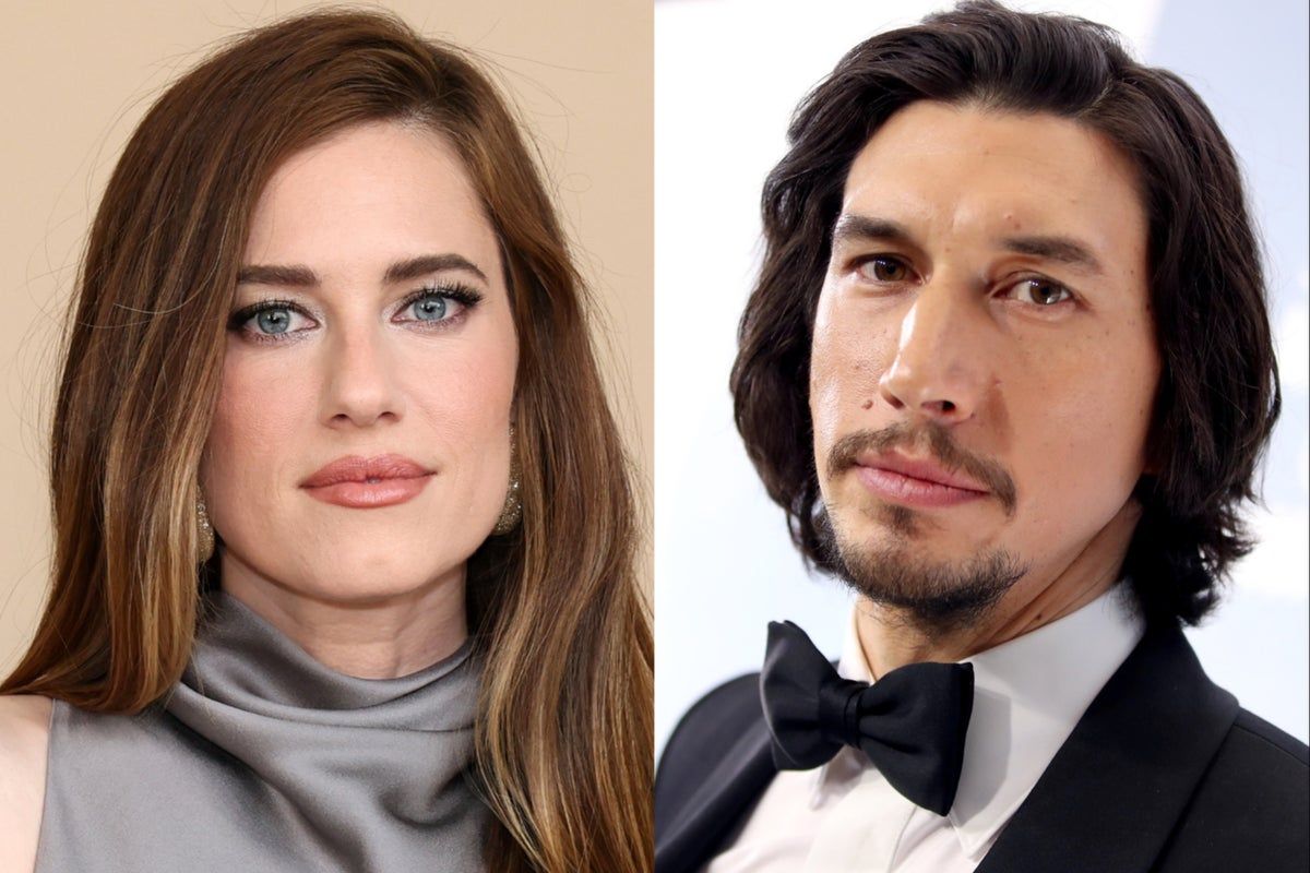 Allison Williams swerves question about Adam Driver…