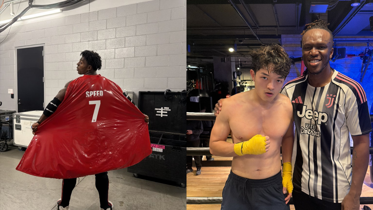 IShowSpeed challenges KSI to fight again after…