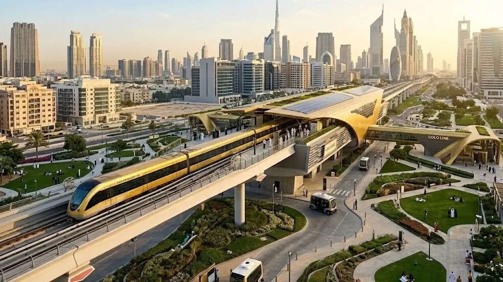Dubai Metro Gold Line 2026: Dubai Ruler Sheikh…
