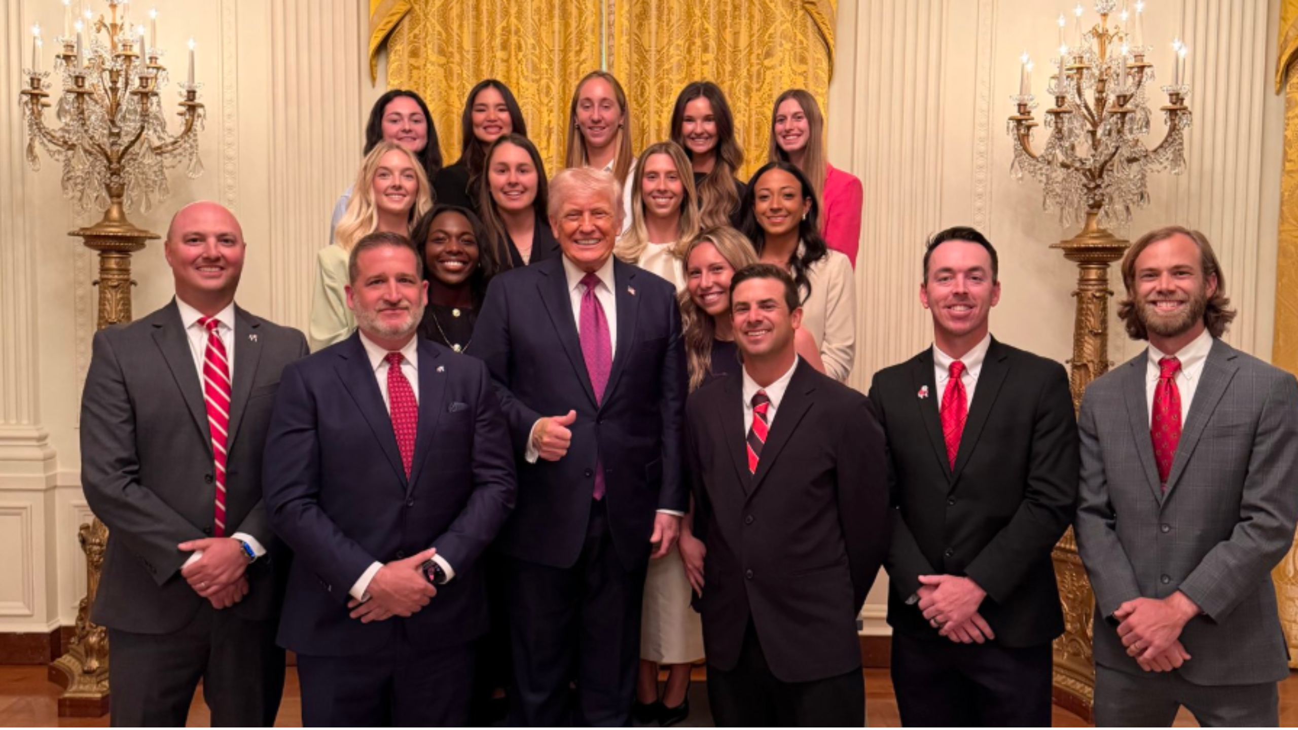 Donald Trump 'Honours' UGA Women's Tennis Champions…