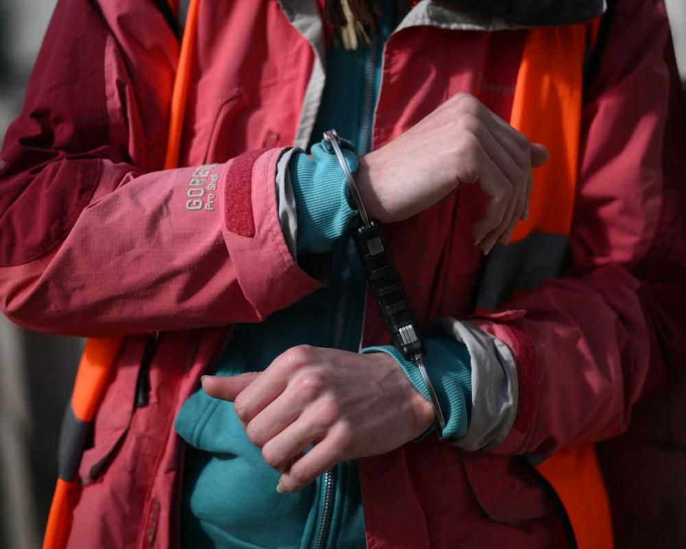 Criminalisation of climate protesters in UK is…