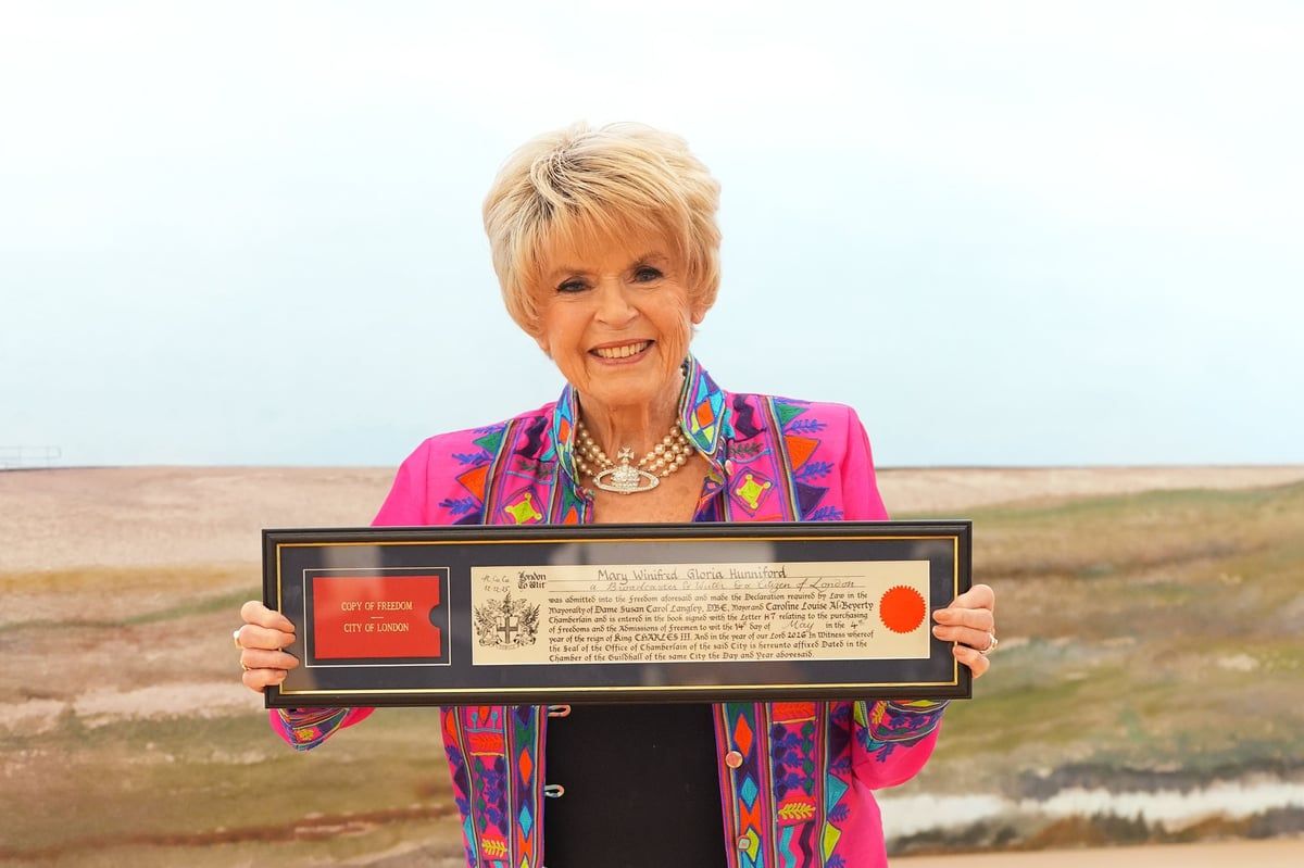 Gloria Hunniford ‘delighted’ to receive Freedom of the…