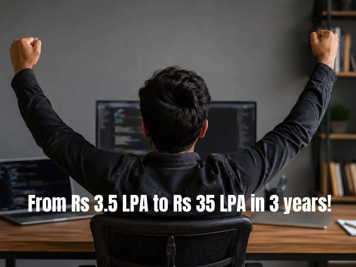From ₹3.5 lakh to ₹35 lakh in 3 years: Indian techie…