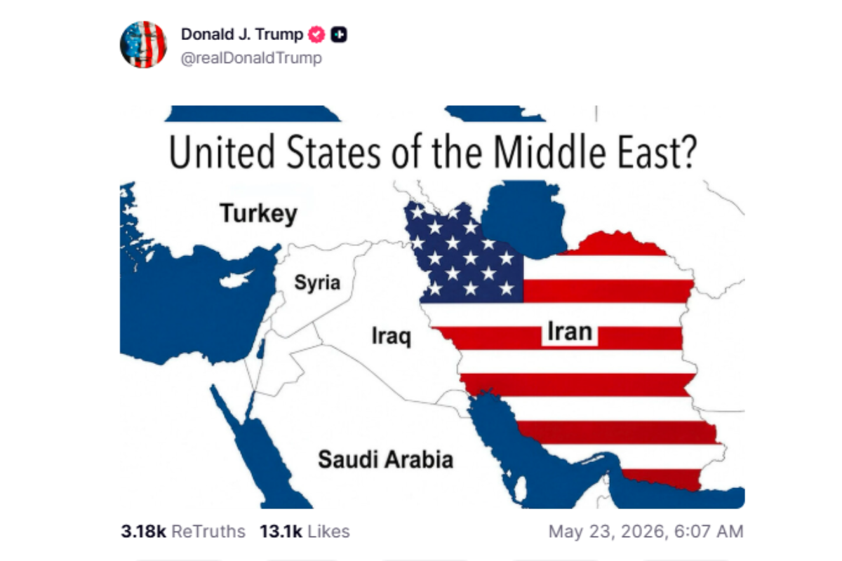 'United States of the Middle East?': Trump's Viral…
